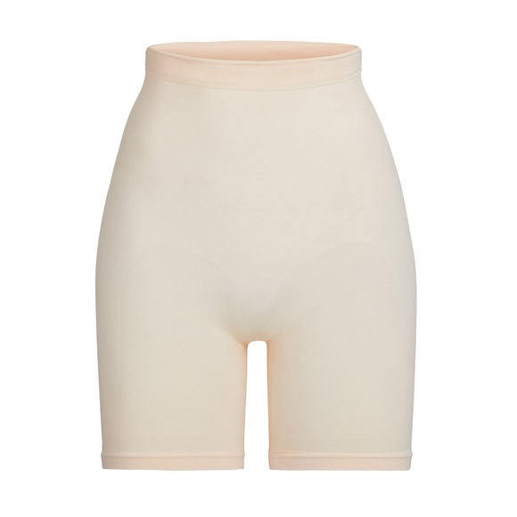 Sculpting Short Mid Thigh W Open Gusset